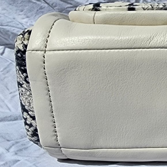 Coach | Bags | Nwt Coach Madison Twotone Python Embossed Small Sadie ...
